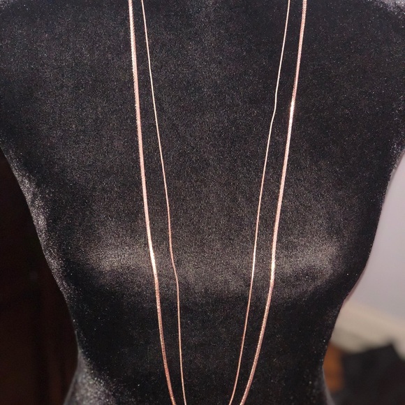 Nordstrom | Jewelry | Rose Gold Long Necklace | Poshmark